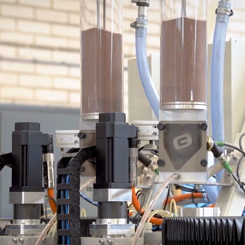 Abrasive feed monitoring - Muototerä